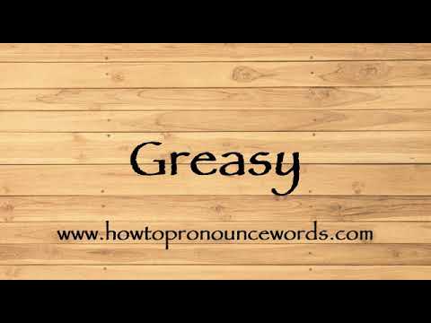 How To Pronounce Greasy ? How To say Greasy New Video
