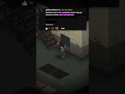 Project Zomboid has basements and animals now