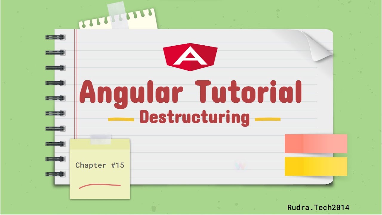 Chapter 15 | Destructuring | Typescript | Angular Tutorial