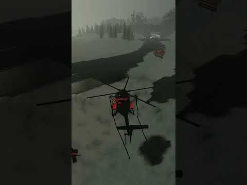 Roblox Blackhawk Rescue Mission 5 but there are COMEDICALLY SLOW missiles! #shorts