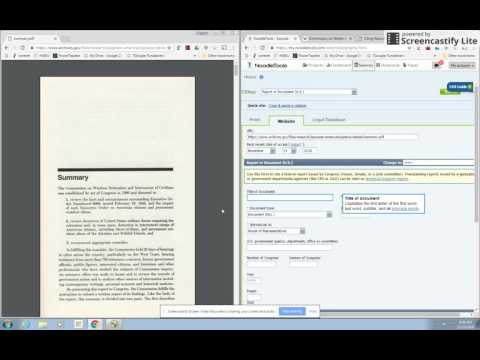 Citing a Government Document - Chicago