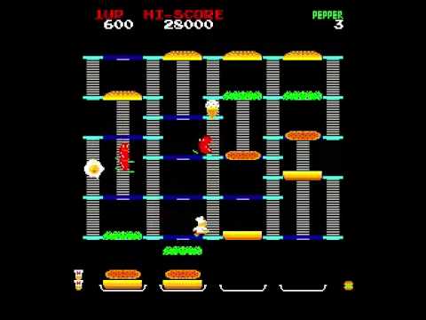 BurgerTime - Videogame by Bally Midway | Museum of the Game