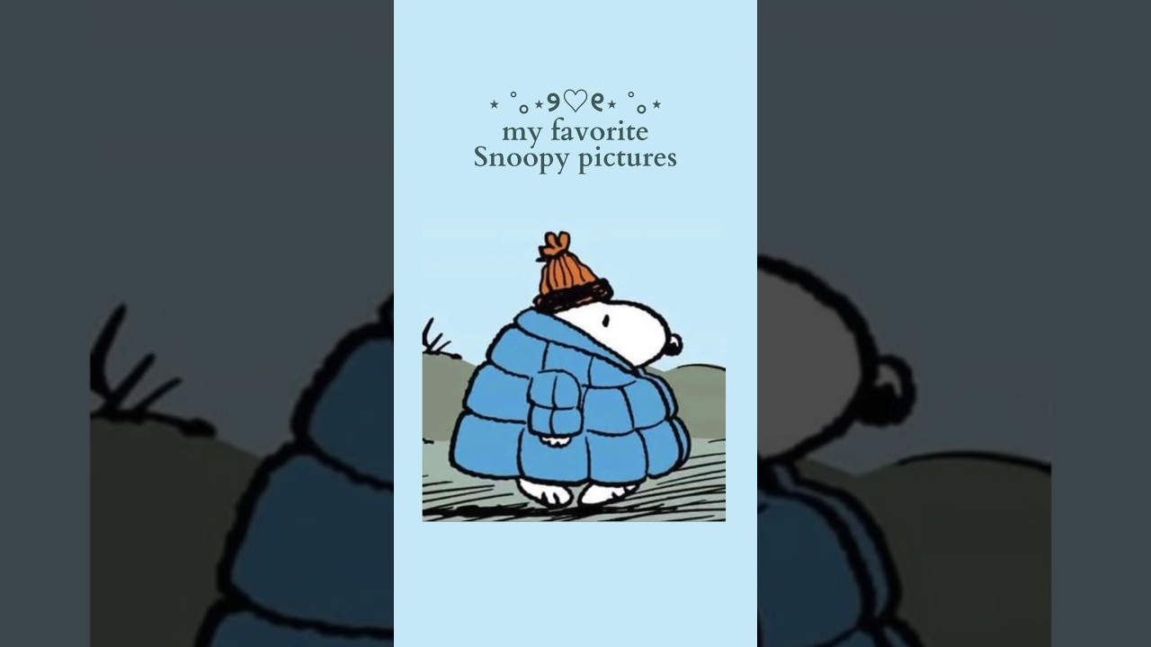 My Favorite Snoopy Pictures 🐶❤️🐾 #art#childrensbookillustration #artist #peanuts#snoopy#digitalart