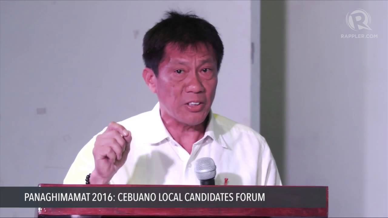 FULL SPEECH: Cebu City vice mayoral candidate Nestor Archival