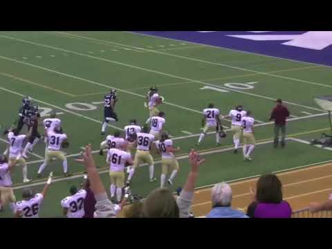 Donovan Saunders DB CIS Career Highlights: 2018 CFL Prospect NO AUDIO