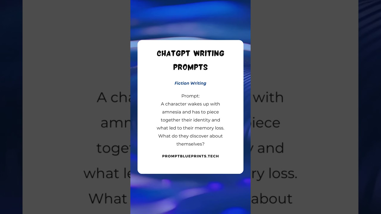 Fiction Writing Prompts for Writers