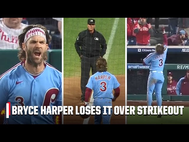 Why was Bryce Harper ejected? Breaking down the first baseman’s exit ...