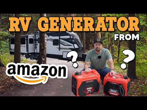 Affordable Portable Generators for RV & Camping on Amazon? Erayak 4500P & 2400P Review & Test