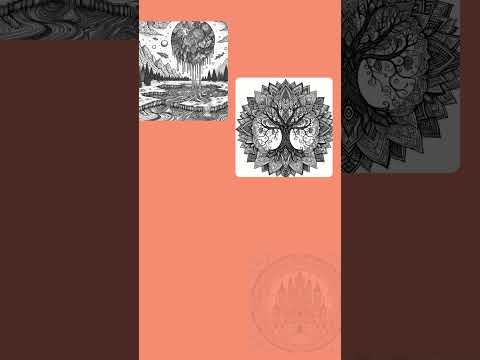 🎨 100 Artistic Mandala Coloring Pages: A Journey of Relaxation 🖍️