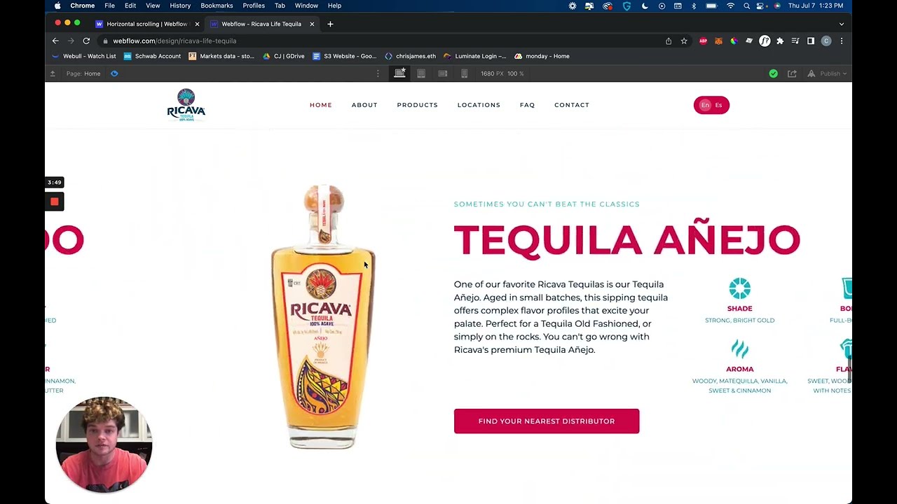 Webflow Tutorial #0004: Horizontal Scroll Troubleshooting Overview