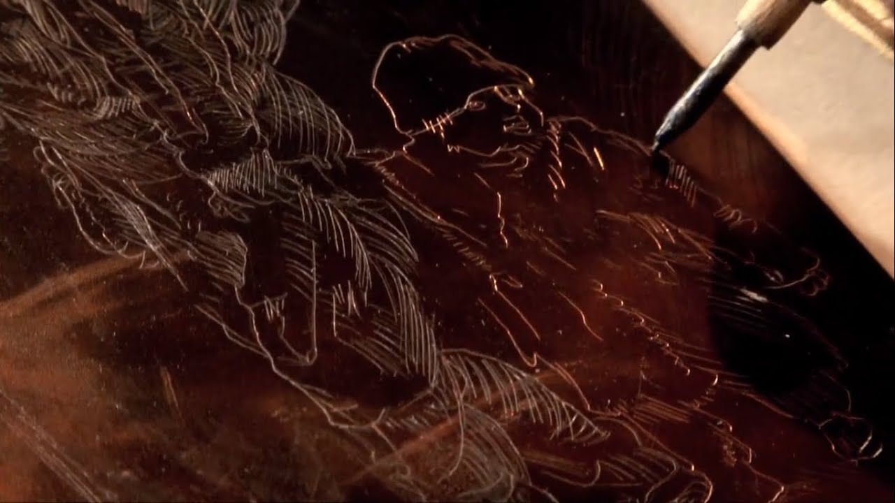Rembrandt's printmaking process: 17th century etching