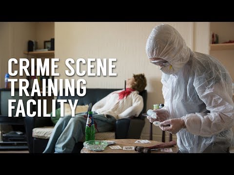 Forensic Science University of South Wales | Inside the Crime Scene Training Facility