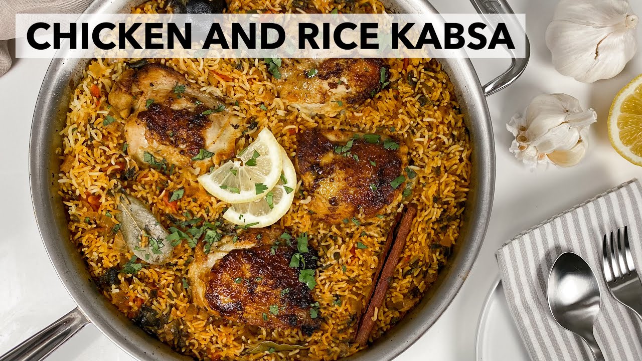 Arabian Chicken Kabsa Feast | So Easy Without Oven