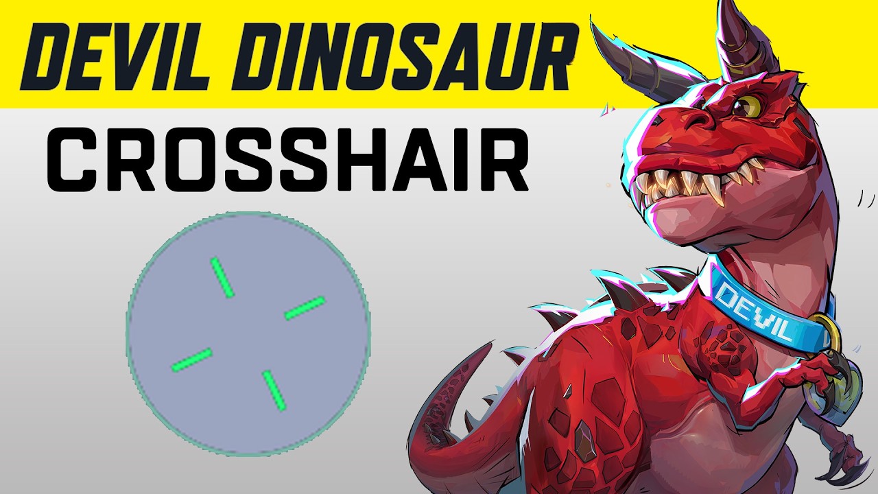 Marvel Rivals | Devil Dinosaur Best Crosshair Settings