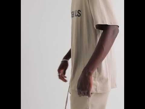 Fear of God Essentials Logo-Appliquéd Cotton-Jersey T-Shirt