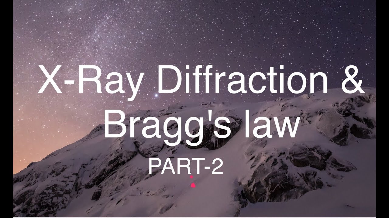 X-Ray diffraction and Bragg's law problems discussion part-2