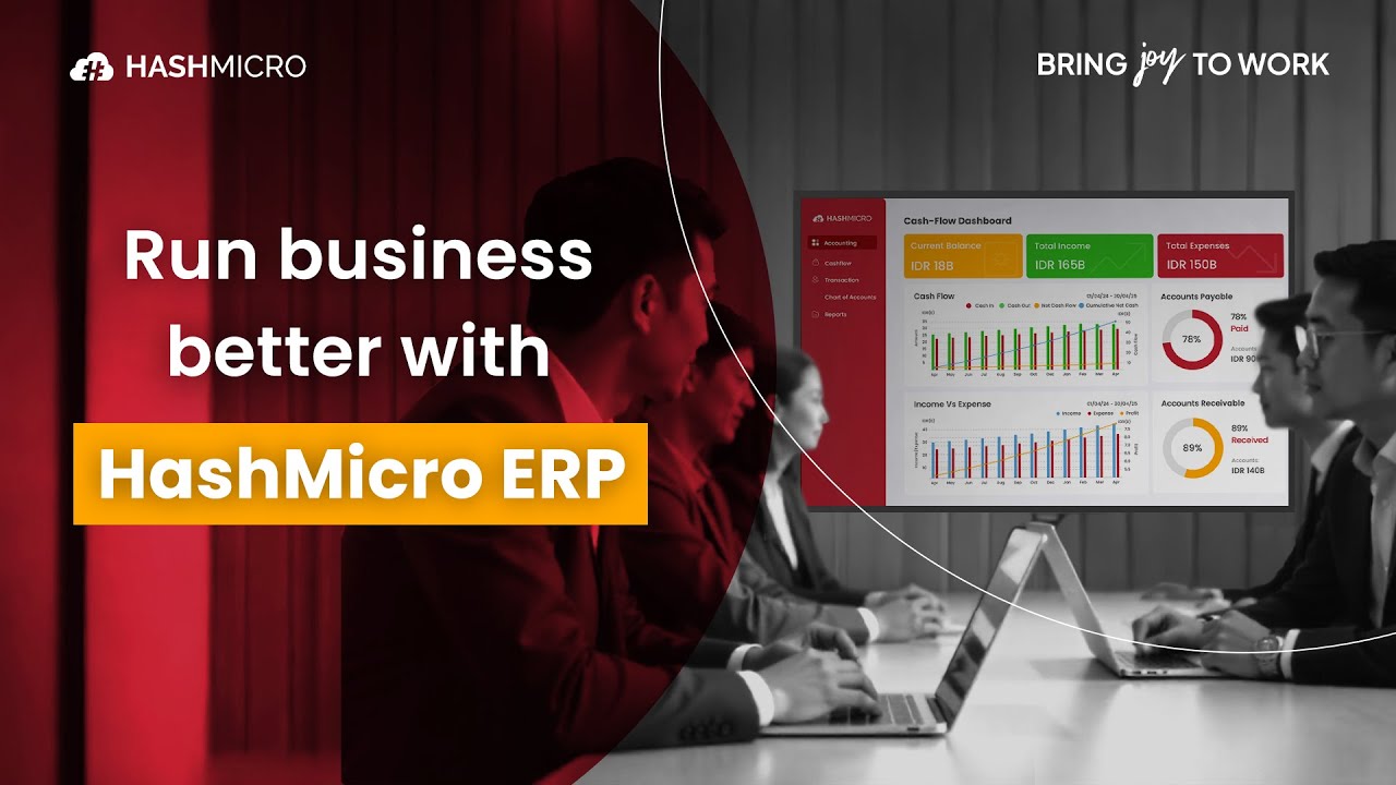 Run Business Better with HashMicro ERP Software