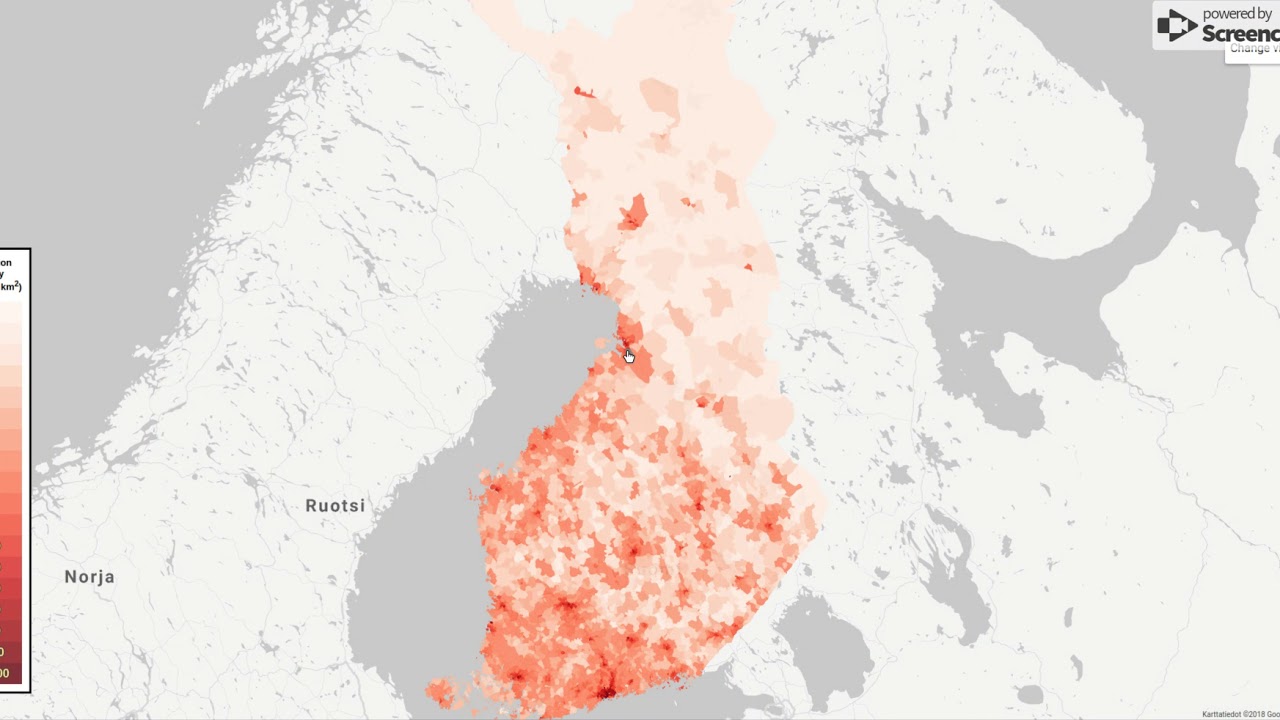 Visualizing Geographic Statistical Data with Google Maps