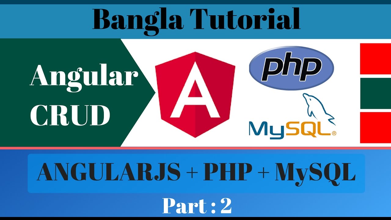 AngularJS CRUD with PHP and MYSQL bangla tutorial 2