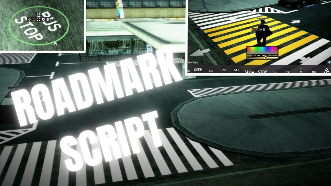 MTA Roadmark Editor Script