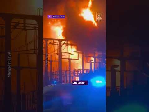 Heathrow Airport closed after substation fire