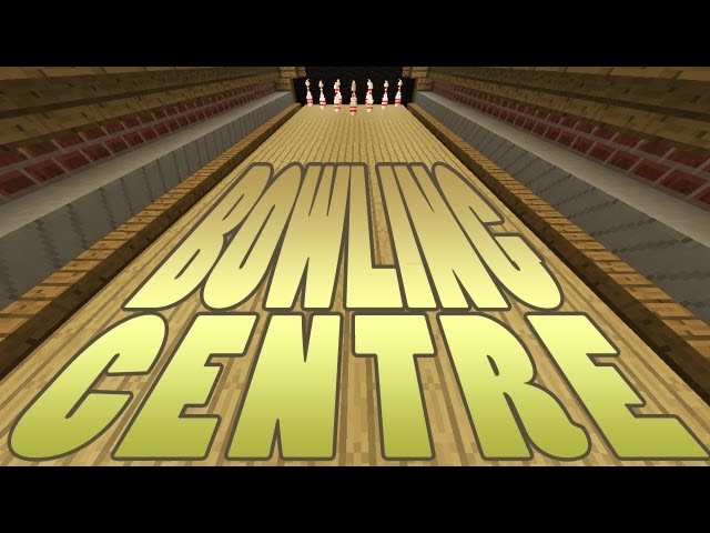 Bowling Centre - realistic 6 lanes of 10 pinbowling Minecraft Map