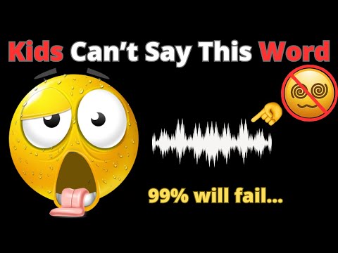 You Can't Say This Word...😐