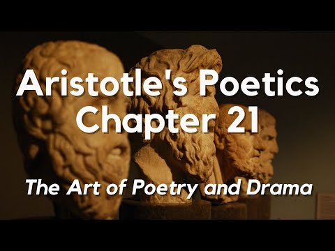 Poetics by Aristotle, Chapter 21: English Audiobook Text on Screen, Greek Drama and Poetry Explained