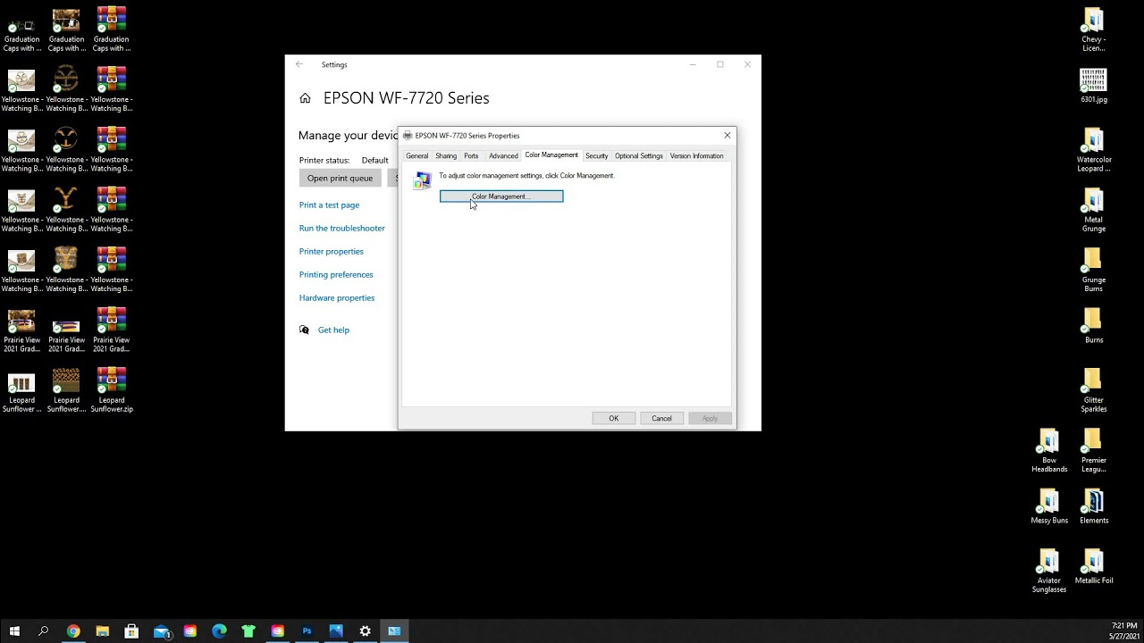 Setting Up ICC Profile Directly To Your Printer Settings