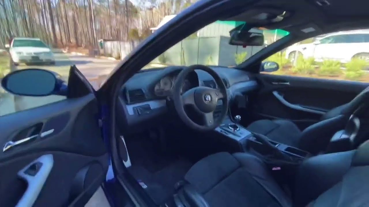 E46 M3 Interior Sit Around