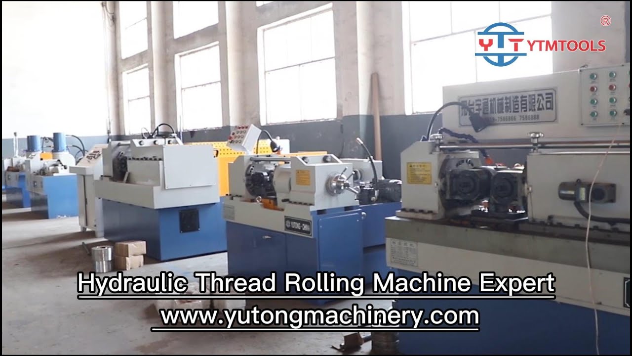 YTMTOOLS High speed hydraulic thread rolling machine manufacturer supplier factory