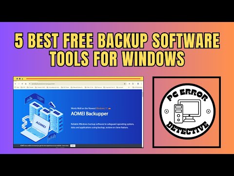 5 Best Free Backup Software Tools For Windows