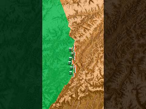 India vs Pakistan kargil war 1999 animated map