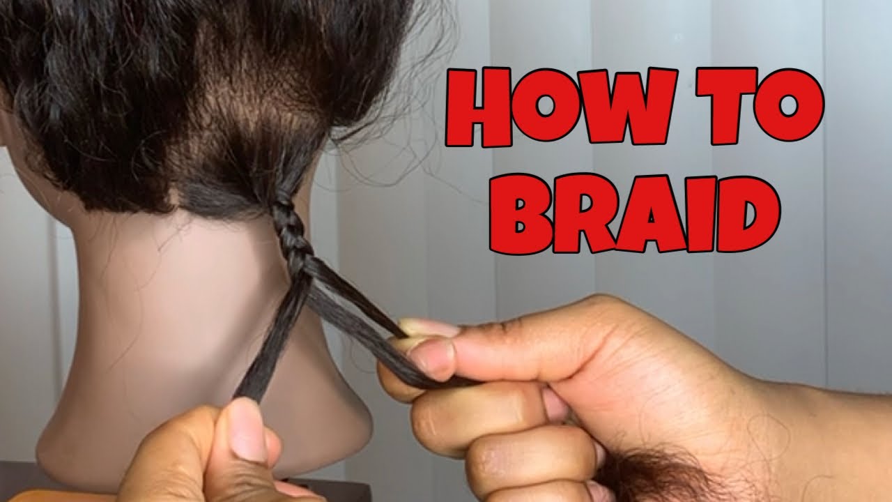 How To Braid For Beginners | 3 Strand Braid