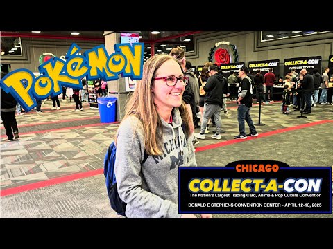 Collect-A-Con Chicago - Finding the GOLD Pokémon cards