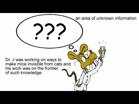 frontier meaning | Vocabulary for Kids | Children's Dictionary | Learn English Vocabulary