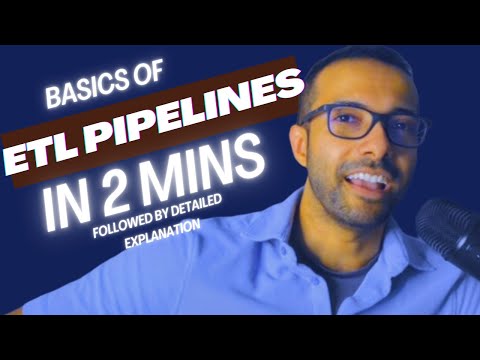 ETL Pipeline actually explained in 2 mins (followed by detailed explanation)
