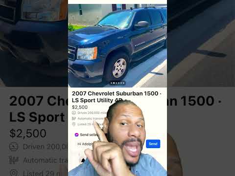 2007 Chevy suburban for $2500 should I go look at it? #automobile #cars #garageshop #buyingcars