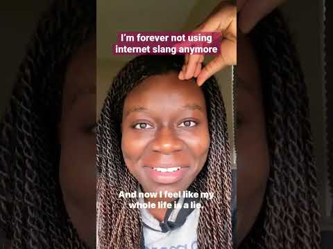 Officially a boomer I suppose 😂 #internet #slang #slangwords