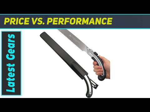 NACETURE Hand Saw for Tree Trimming - Best Curved Pruning Saw for Camping and Gardening