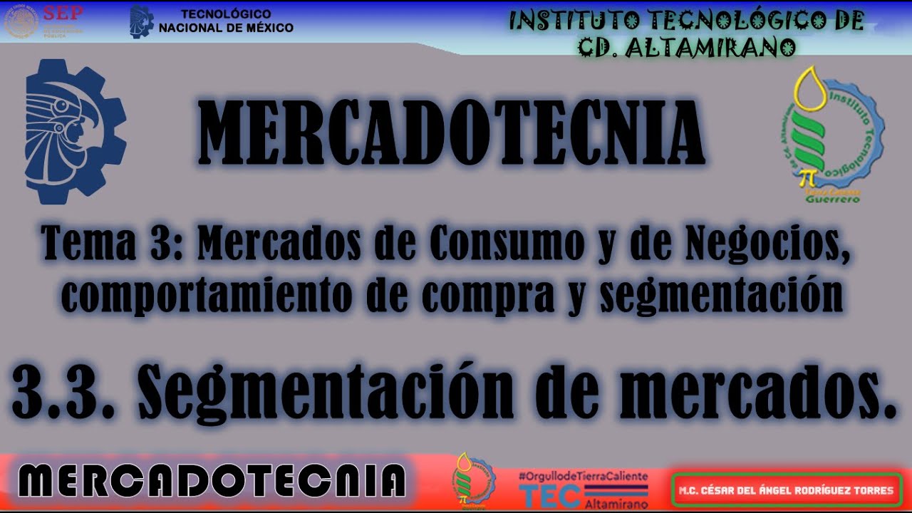 3.3. Segmentación de mercados