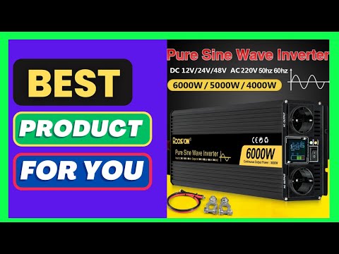 RDDSPON Pure Sine Wave Inverters 4000W 5000W 6000W Double EU