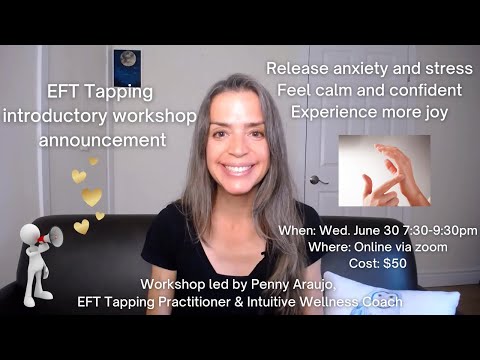 EFT Tapping Workshop Announcement