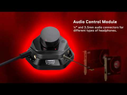 Creative Sound Blaster ZxR Introduction Video