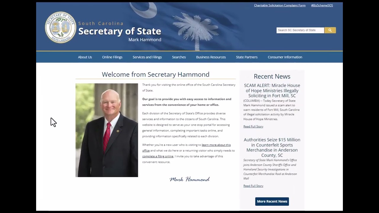 Annual Financial Report Filing