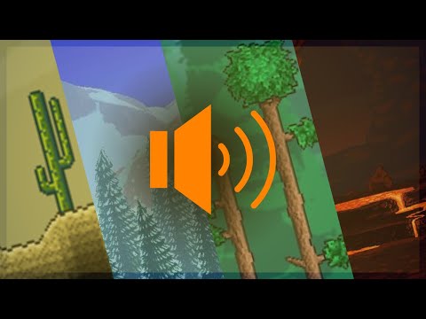 I created Ambient Background Sounds For Each Biome In Terraria