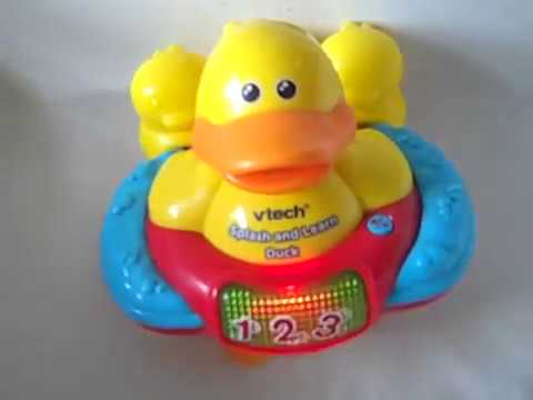 On VTech Splashing Songs Ducky Bath Toy – trivetpeekaboos