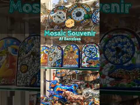 Souvenir Shop at Parc Guell #travel #travelling #spaintravel #souvenirshop #spanish #barcelona