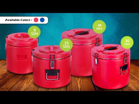 Hot & Cold Pot | Isothermal Container | Insulated Food Container for Restaurants & Catering Services