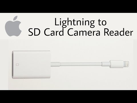 Apple Lightning to SD Card Camera Reader vs 3. Party Cable